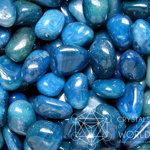 Lapis Lazuli Tumbled Stone - Crystals of the World