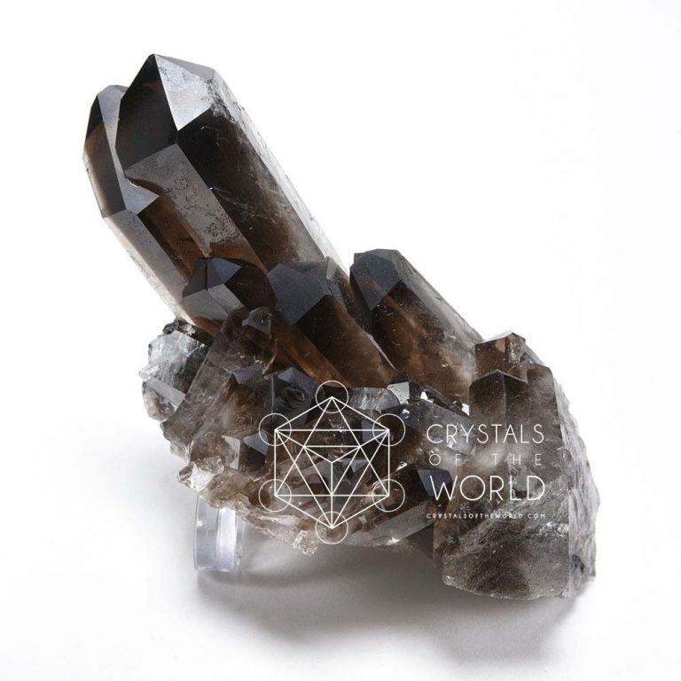 Smoky Quartz Clusters - Crystals of the World